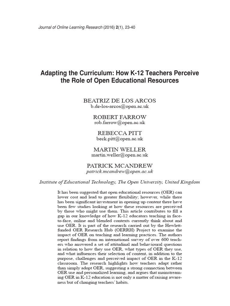 EJ1148381 | PDF | Teachers | Cognition