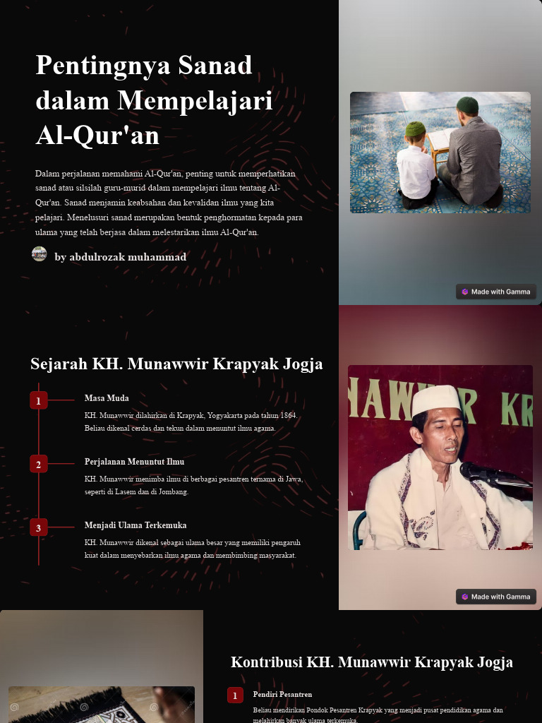 Pentingnya Sanad Dalam Mempelajari Al Quran | PDF | Agama & Spiritualitas