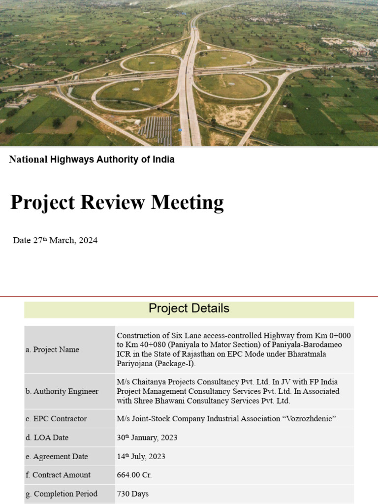 MPR Template_v2 Package 1 | Download Free PDF | Road | Transport ...