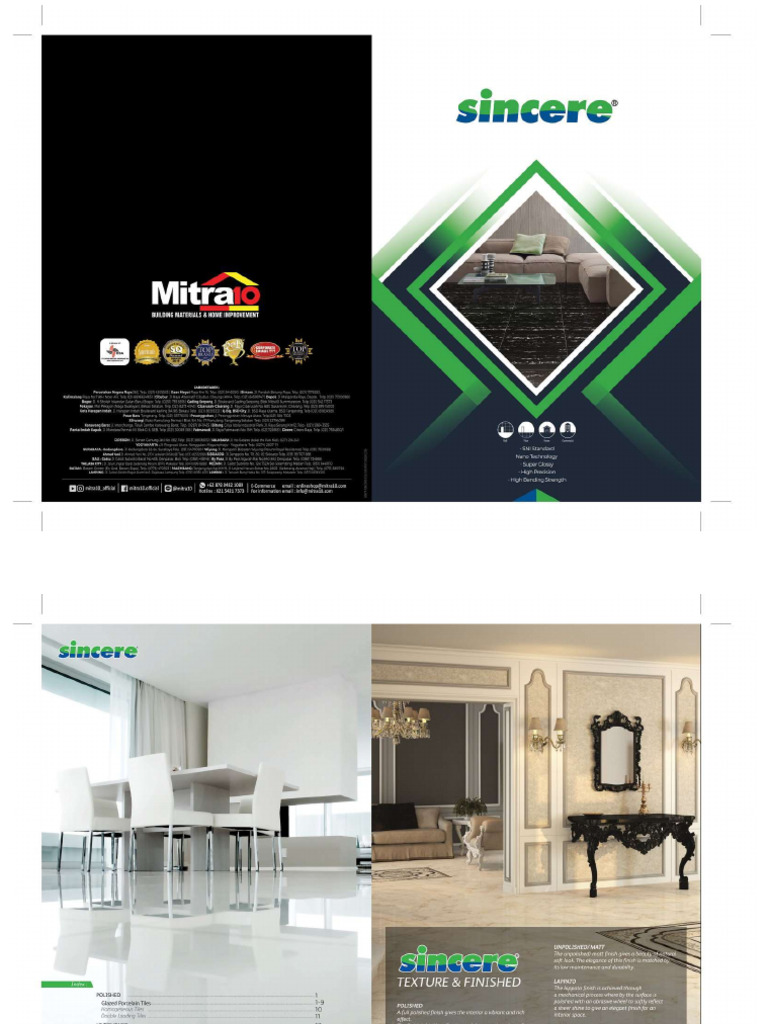 Sincere Catalog | PDF