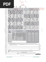 Answer Sheet Toeic | PDF