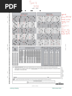 Answer Sheet Toeic | PDF
