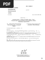 En 12266-2 | PDF | Leak | Valve