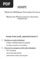MSEI Wielowymiarowy Kwestionariusz Samooceny Multidimensional Self-Esteem Inventory | PDF
