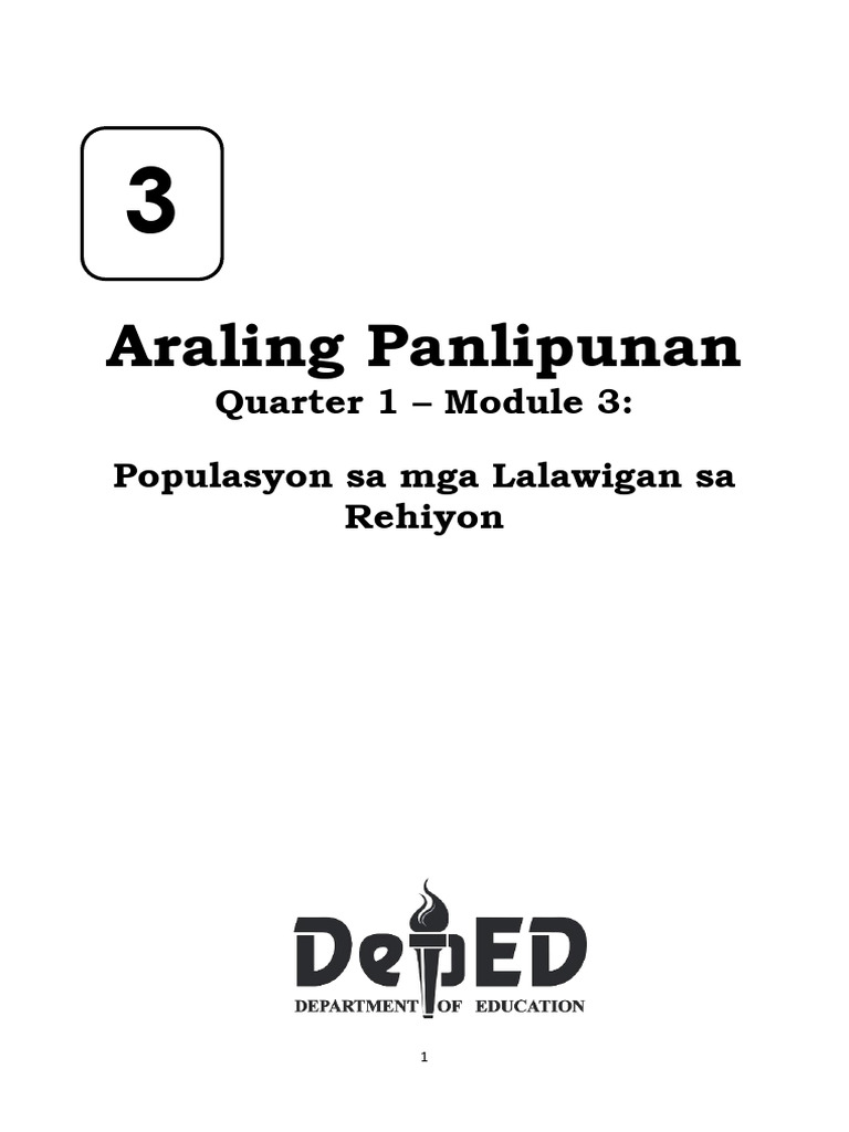 AP3 Q1 Module 3 | PDF