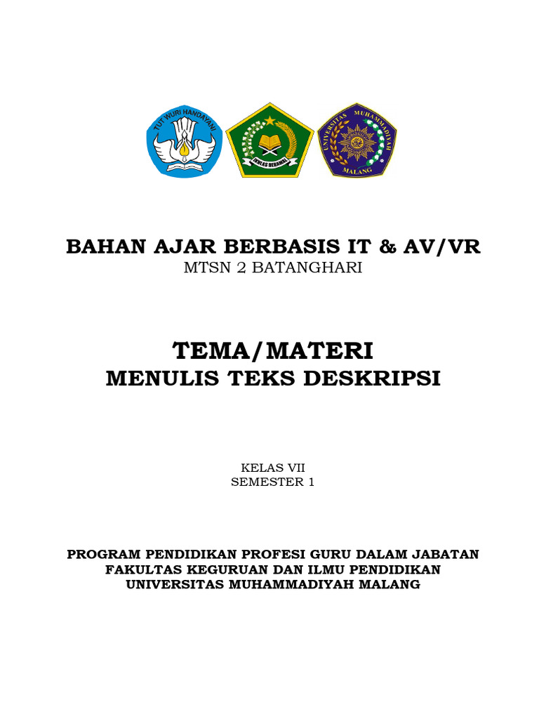 Bahan Ajar Berbasis It | PDF | Karier & Perkembangan