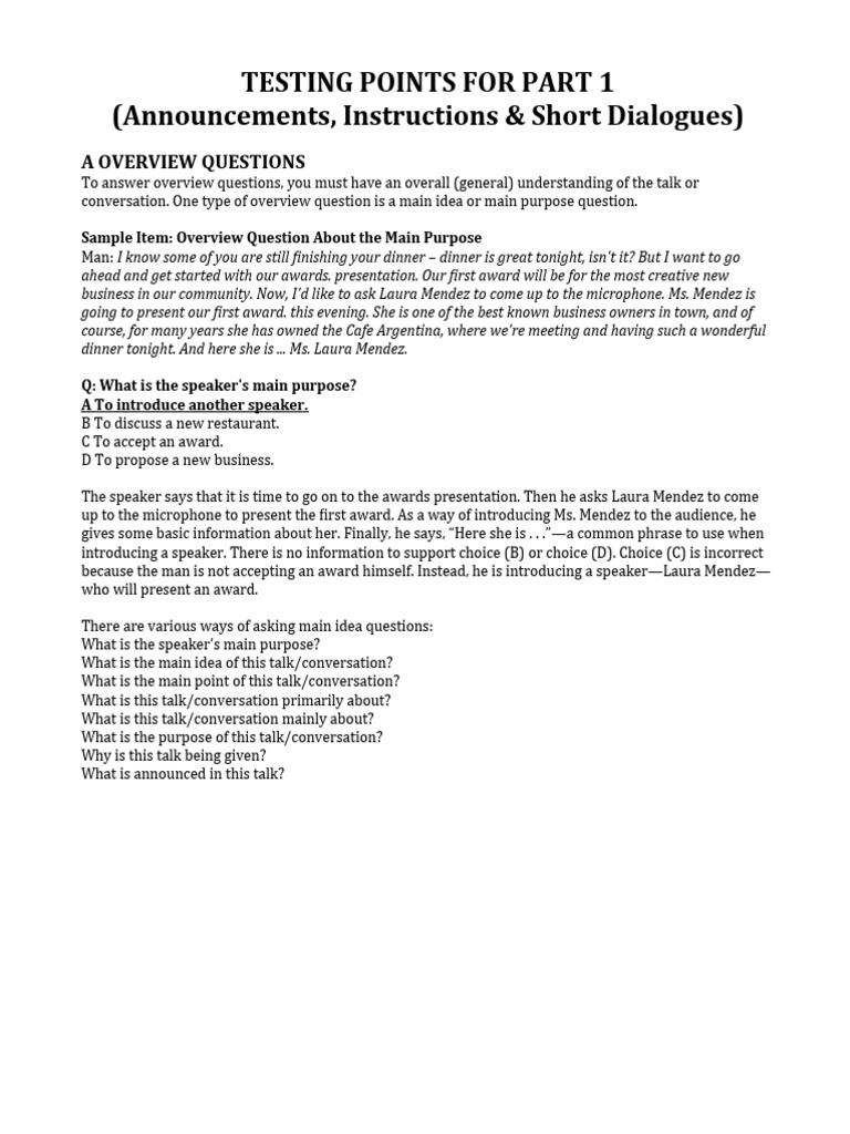 KEY (PART 1) | PDF | Question