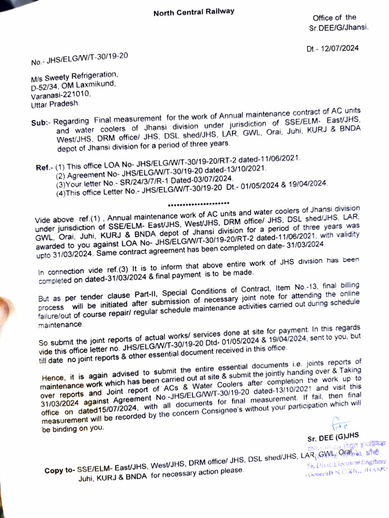 Measurement Letter | PDF | Civil Law (Legal System) | Business Law