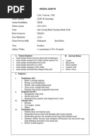 CONTOH MODUL AJAR TK Tanaman | PDF