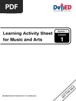 Music and Arts Curriculum Guide 2025-2026 | PDF | Dances | Learning