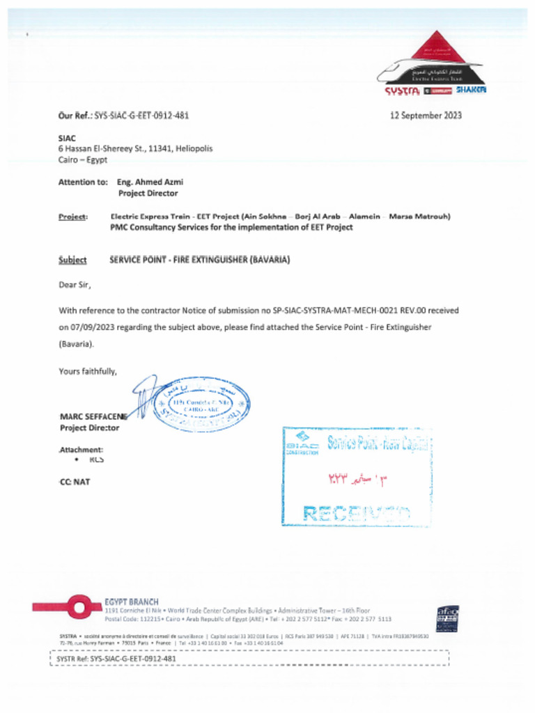 SP-SIAC-SYSTRA-MAT-MECH-0021 Rev. 00 | PDF