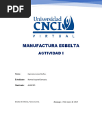Linea de Tiempo Manufactura Esbelta | PDF | Lean Manufacturing | Economias