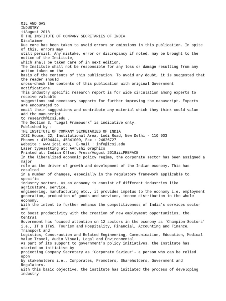 CS As Corporate Saviour - Oil and Gas Industry | PDF | Natural Gas ...