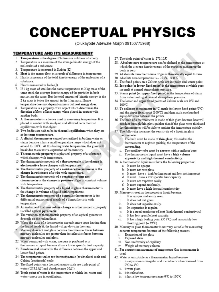 Fact Finder Physics 1 | PDF | Waves | Evaporation