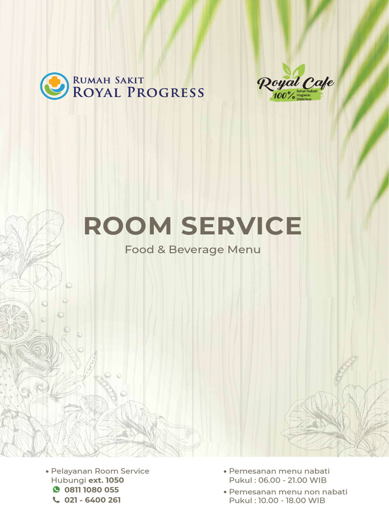 Menu Pendamping Pasien Rawat Inap | PDF