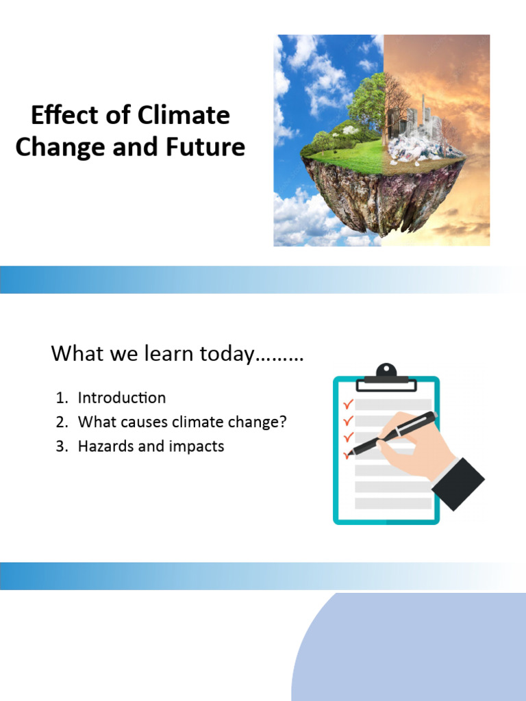 Lpp Presentation Climate Change | PDF | Climate Change | Greenhouse Effect