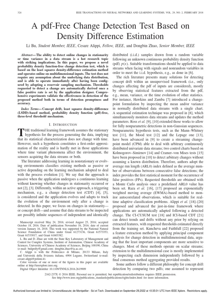 A_pdf-Free_Change_Detection_Test_Based_on_Density_Difference_Estimation ...