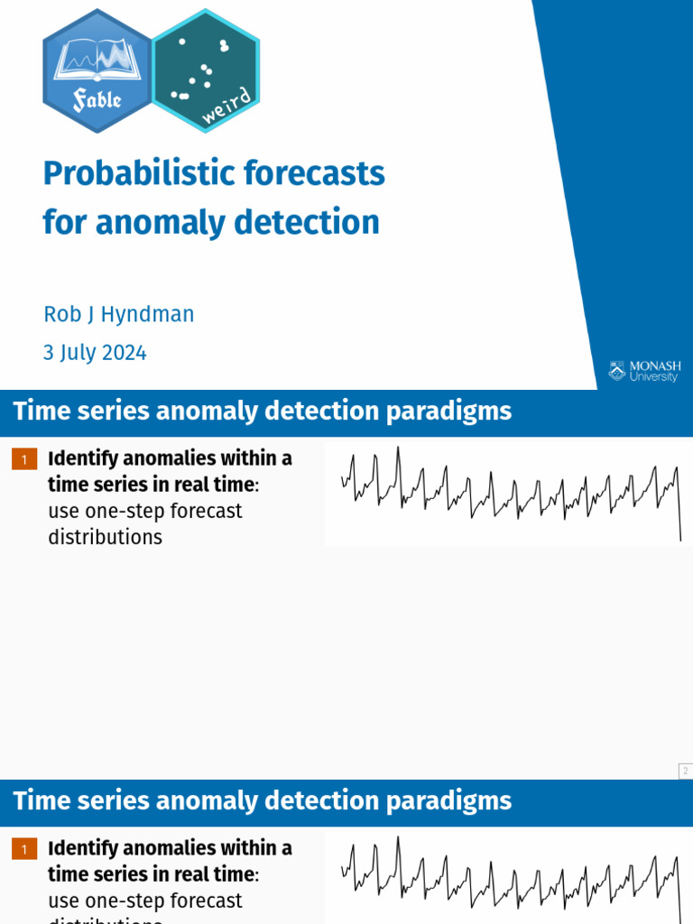 Probabilistic Forecast | PDF | Time Series | Statistical Theory