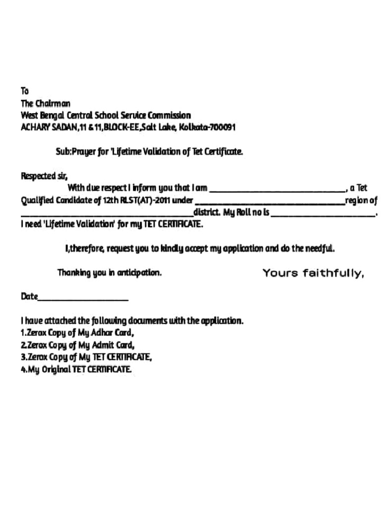 Application Format | PDF
