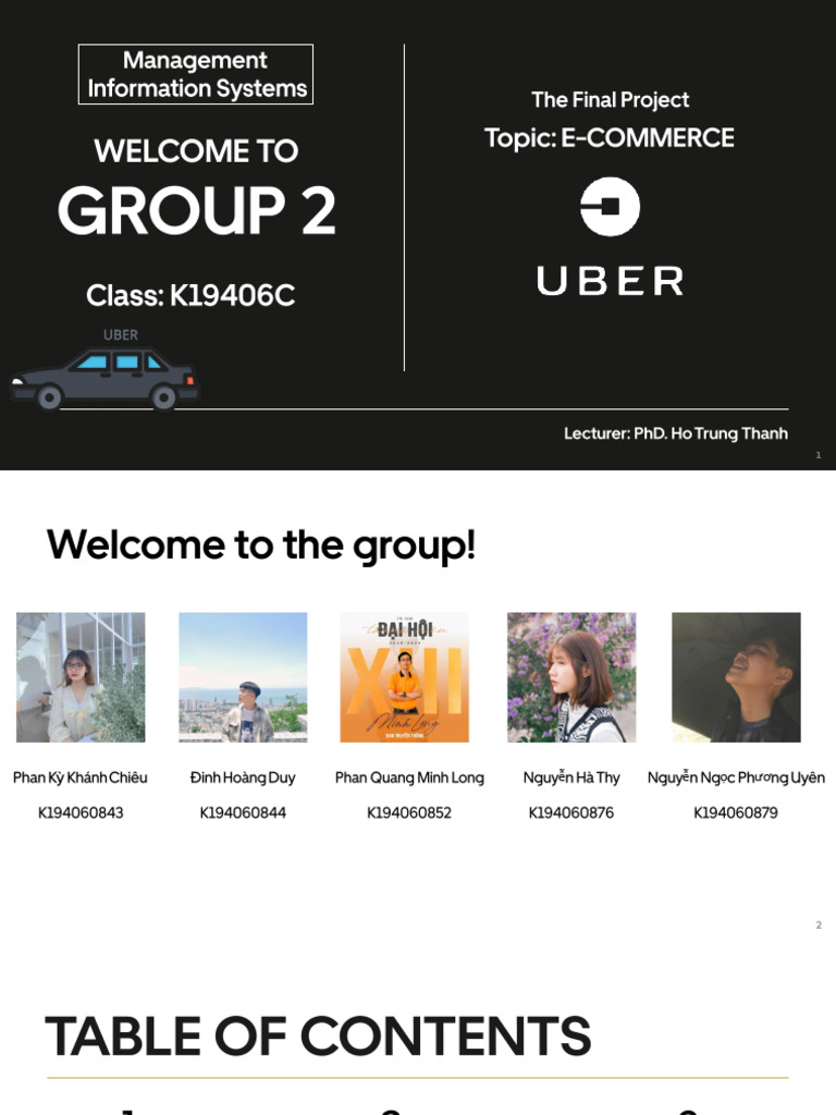 MIS K19406C Final Group2 ECommerce | PDF | E Commerce | Financial Technology