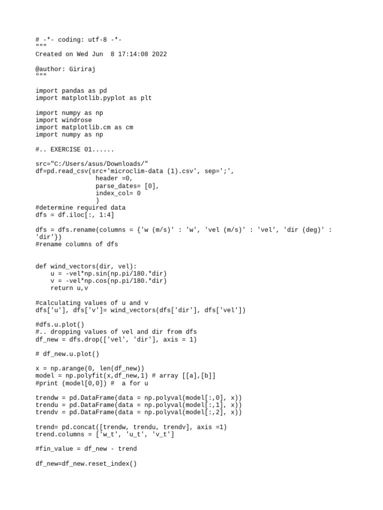 EX 06 Giriraj.py | PDF | Computer Programming | Computing EX 06 Giriraj.py | PDF | Computer Programming | Computing