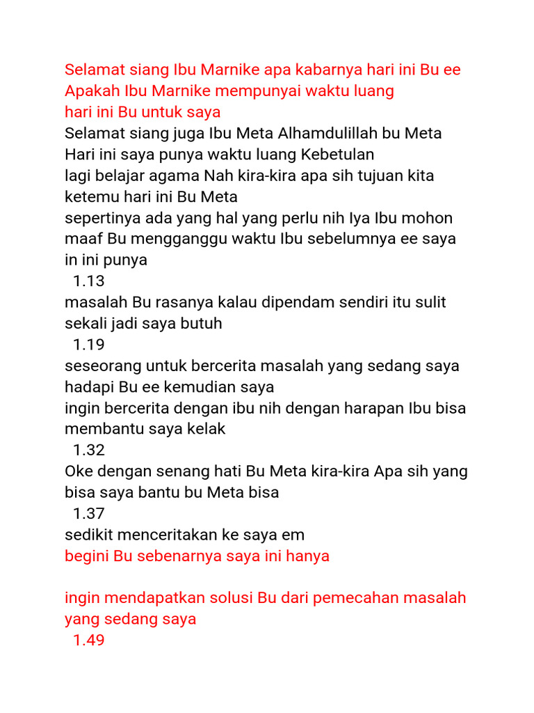 Transkrip Video 2 | PDF | Seni & Disiplin Bahasa