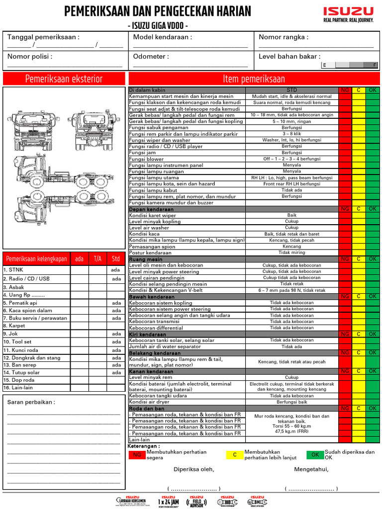 P2H Isuzu Giga VD00 | PDF