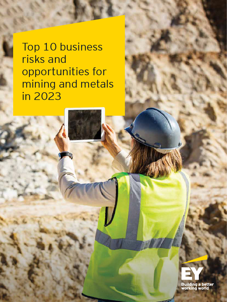 Ey Top 10 Business Risks and Opportunities For Mining and Metals in 2023 | PDF | Mining ...