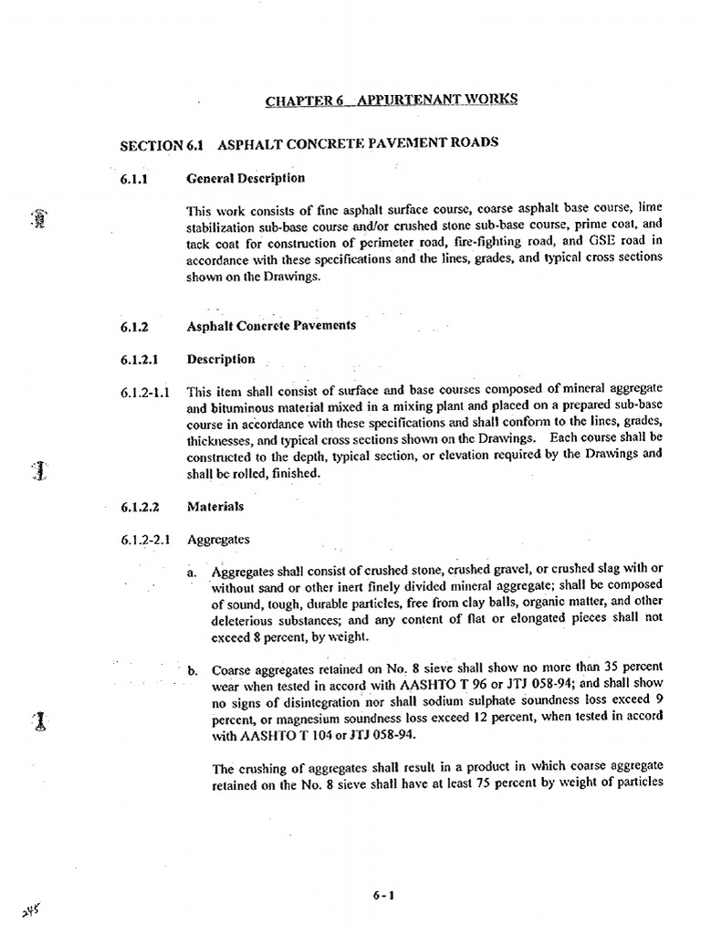 AASHTO Asphalt Pavement | PDF