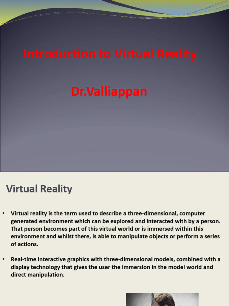 MODULE 1 | Download Free PDF | Virtual Reality | Inertial Navigation System