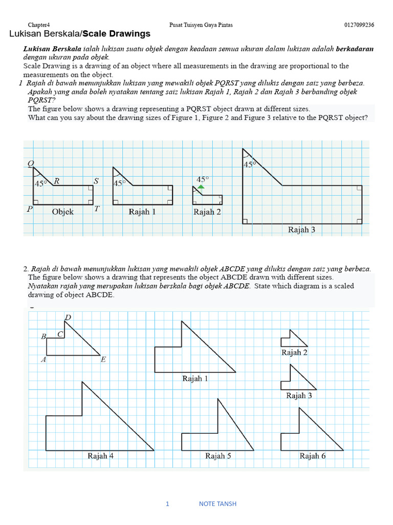 Chapter 4.1 Scale Drawing 2023 (27may23) | PDF