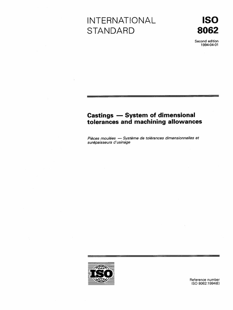 ISO For General Tolerance | PDF
