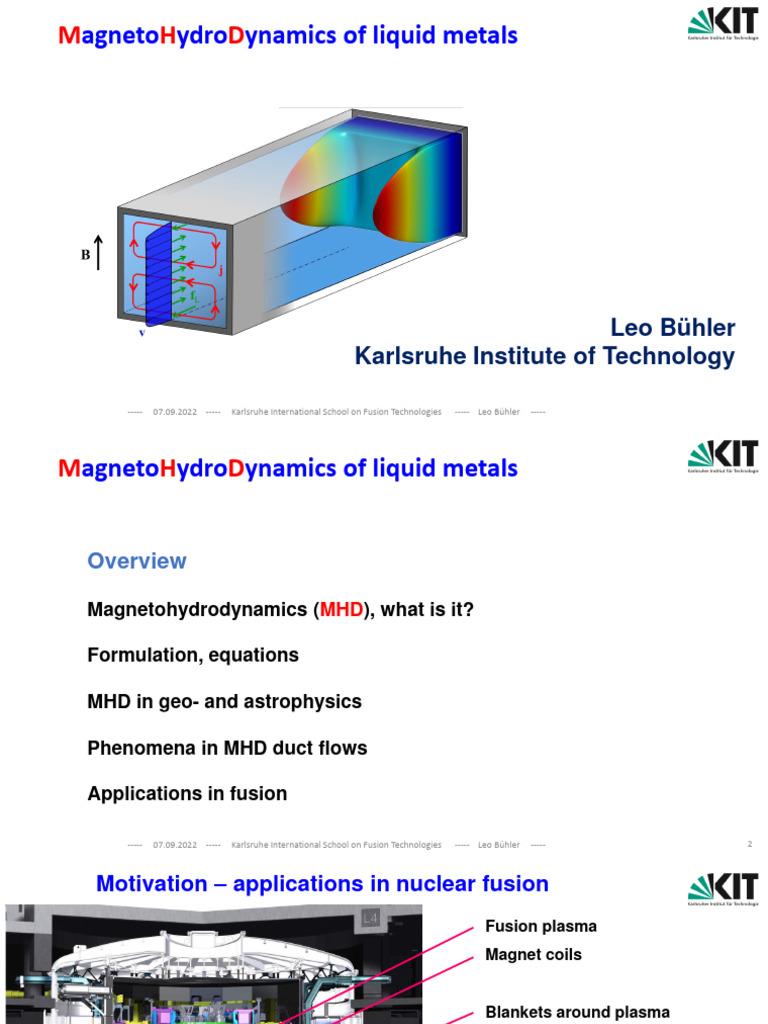 Magnetohydrodynamics of Liquid Metals | Download Free PDF ...