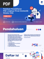 1a. (INA) Panduan Pendaftaran PSE Domestik v2.4 | PDF
