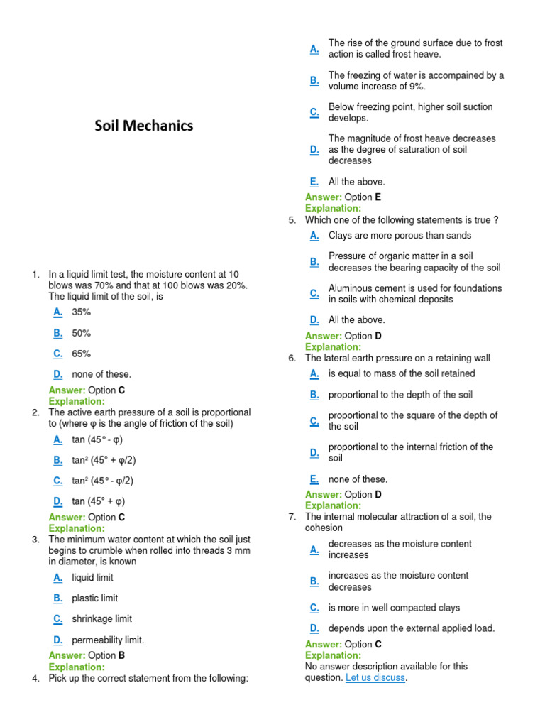 Soil Mechanics India Bix | PDF | Soil Mechanics | Soil
