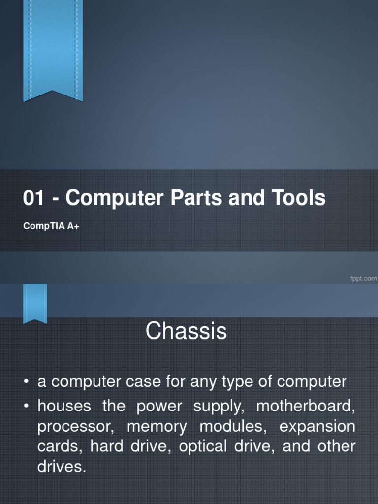 Computer Parts and Tools | PDF | Laptop | Desktop Computer