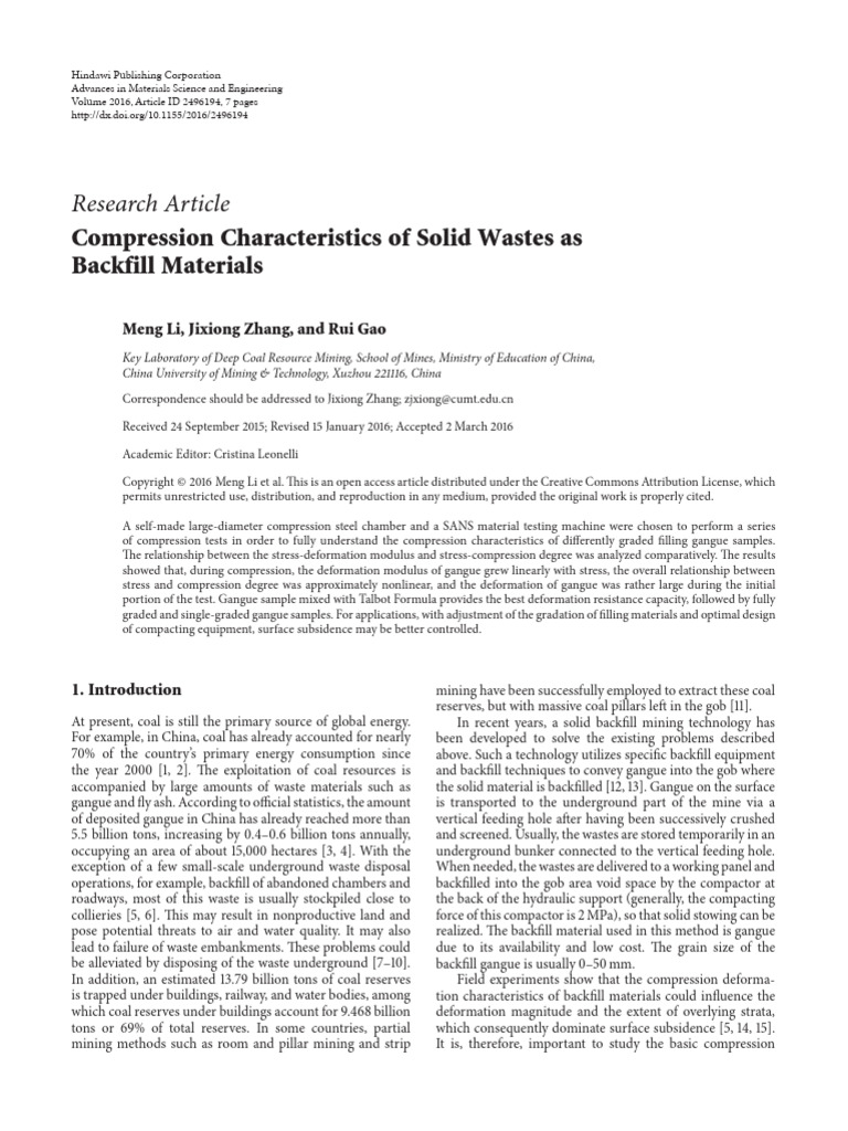 Compression_Characteristics_of_Solid_Wastes_as_Bac | PDF | Deformation ...