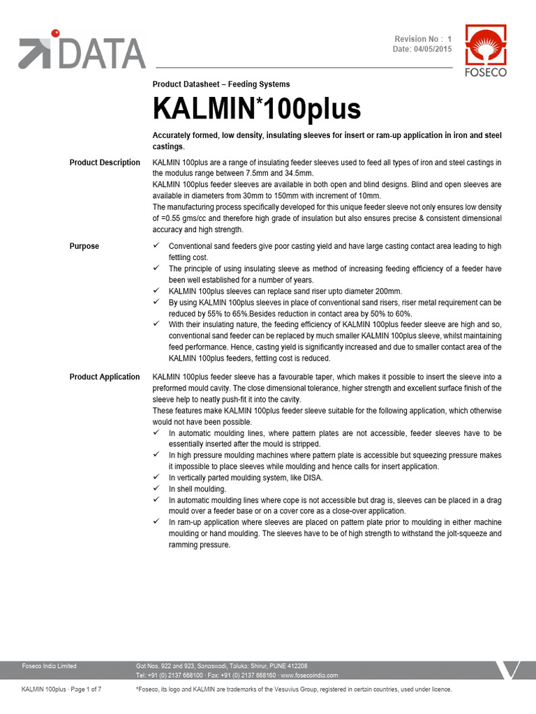 KALMIN 100plus | PDF | Building Engineering | Business Process