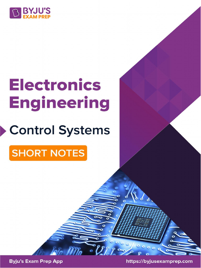 Control Systems Ec 34 | PDF | Electrical Engineering | Signal Processing