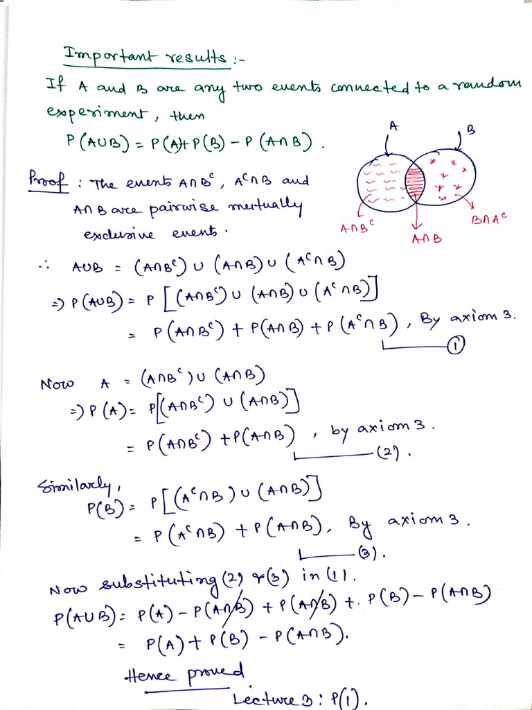 Lecture 3 (Baye - S Theorem) | PDF