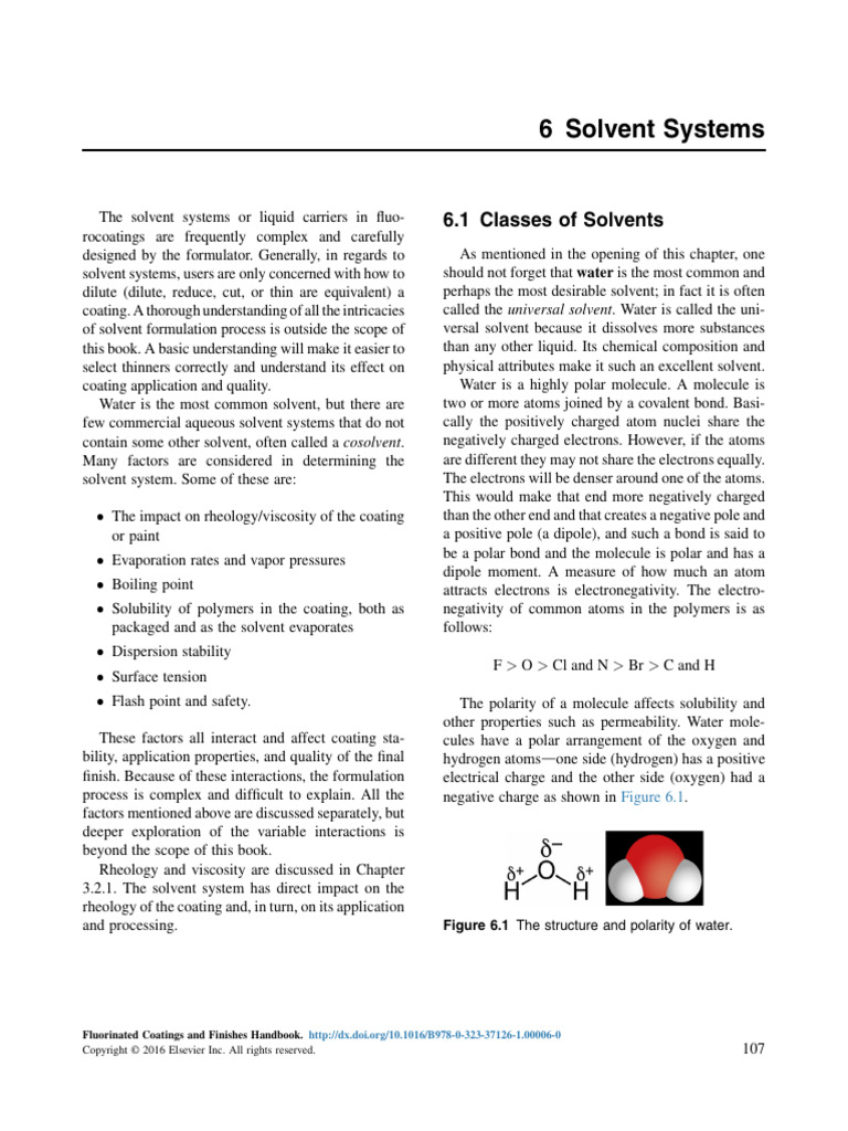 Solvent Systems | PDF | Physical Chemistry | Chemistry
