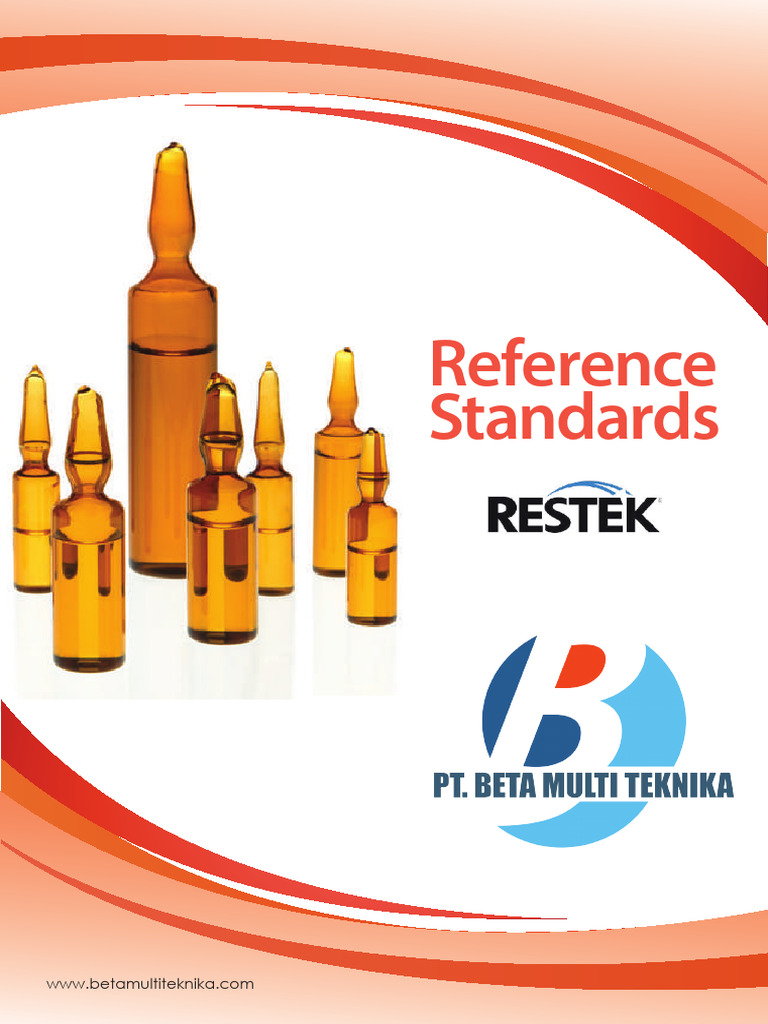 Brosur RESTEK - Reference Standard | PDF | Polychlorinated Biphenyl | Customer Relationship ...
