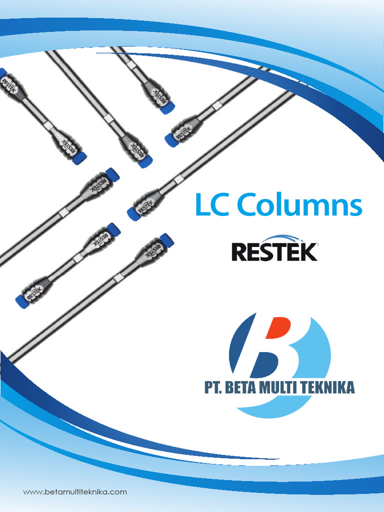 Brosur RESTEK - LC Column | PDF | High Performance Liquid Chromatography | Chromatography