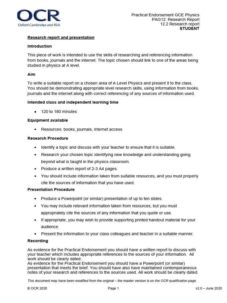PAG 12 Instructions 1 | PDF | Information | Teachers PAG 12 Instructions 1 | PDF | Information | Teachers