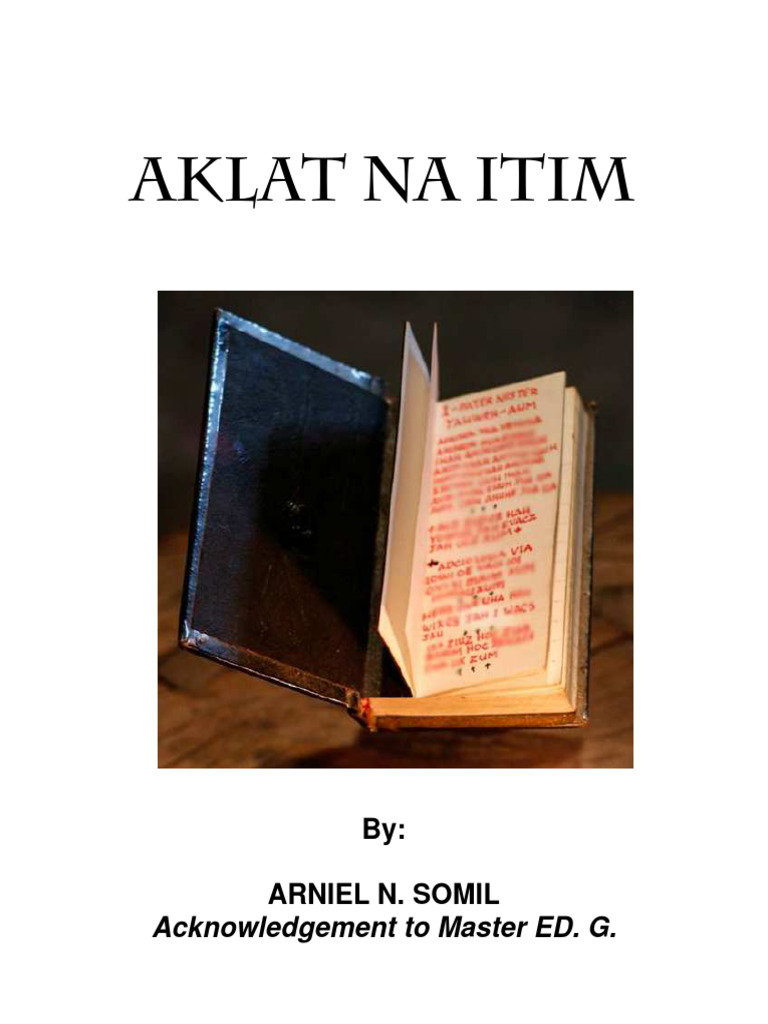 Aklat Na Itim | PDF