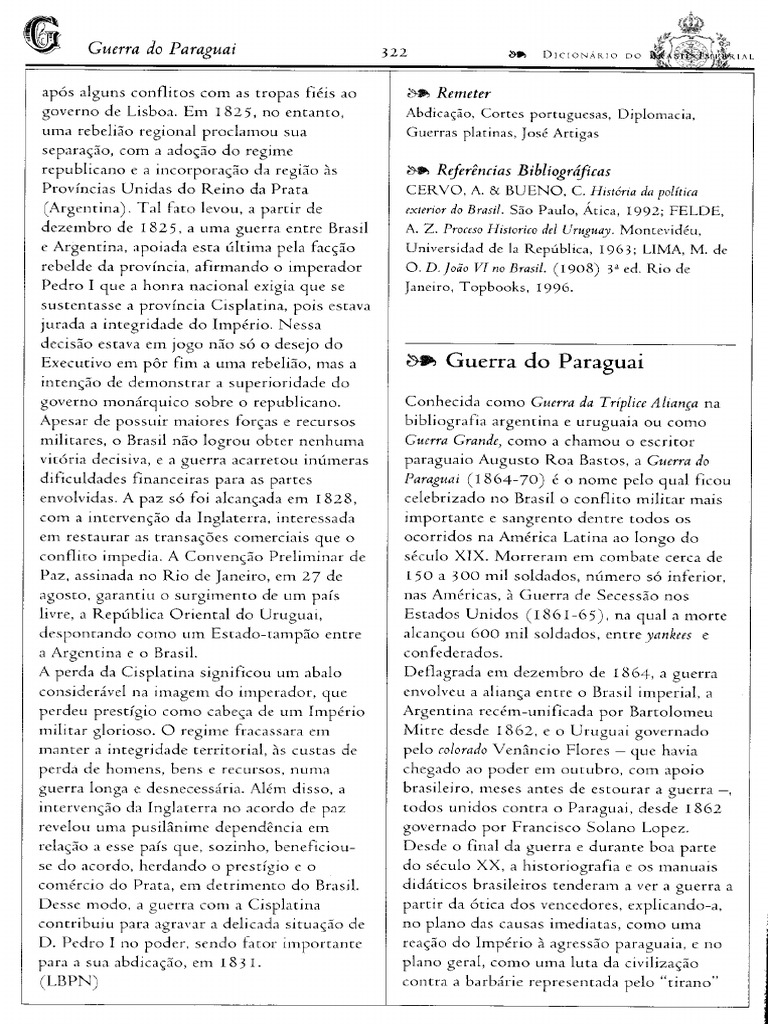 Guerra do Paraguai: Conflito e Consequências | PDF | Paraguai | Uruguai