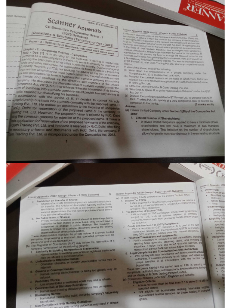 SEBC previous year question paper with solution | PDF