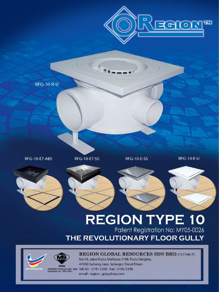 Floor Gully Type | PDF