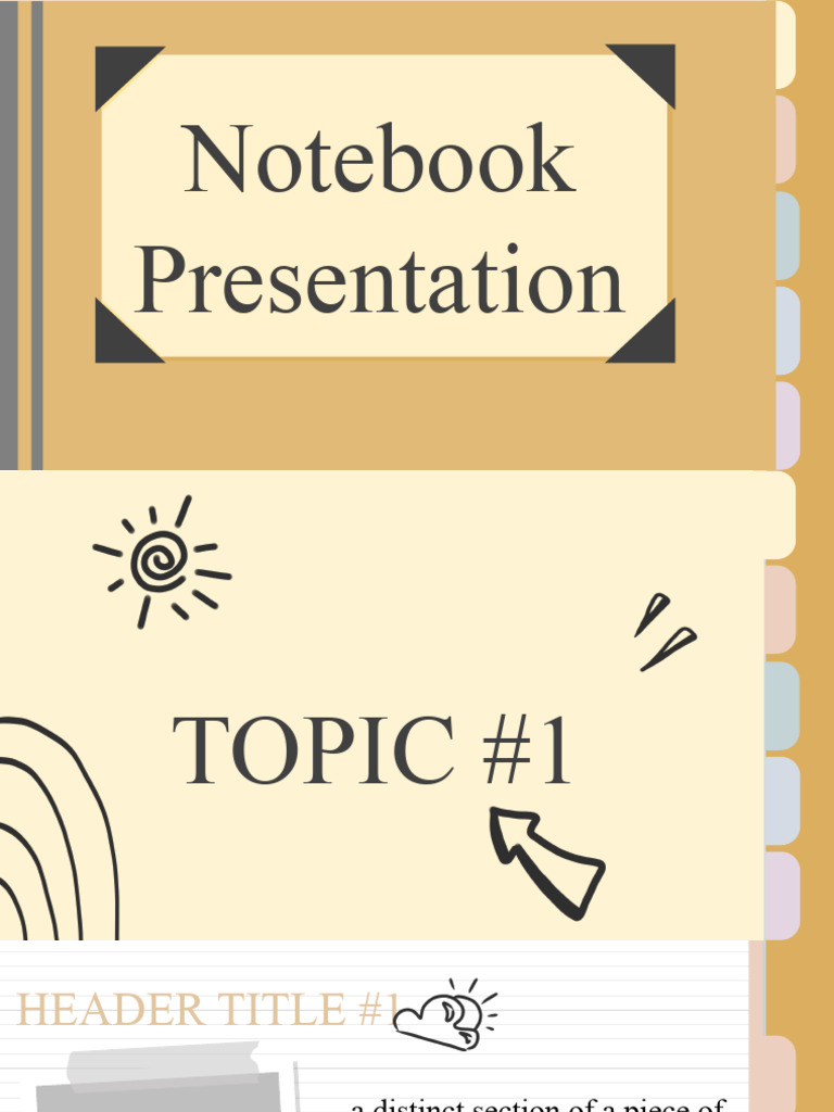 Notebook Template by Alleyah's Profile | PDF