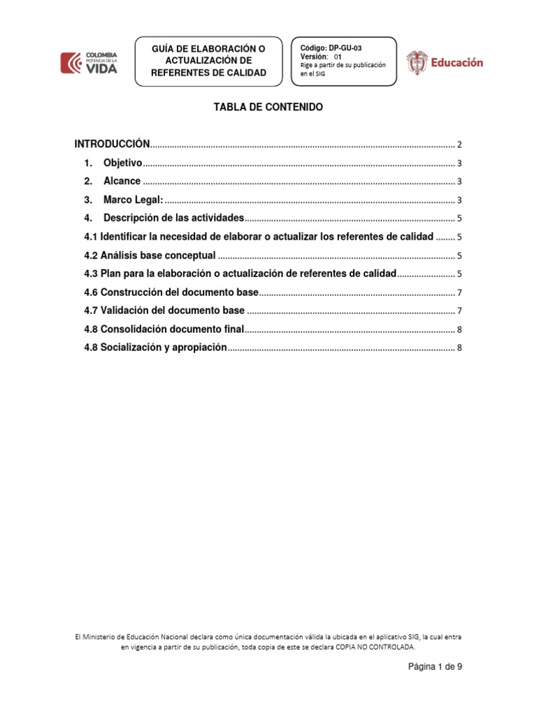DP-GU-03 Copia Controlada | PDF | Plan de estudios | Evaluación